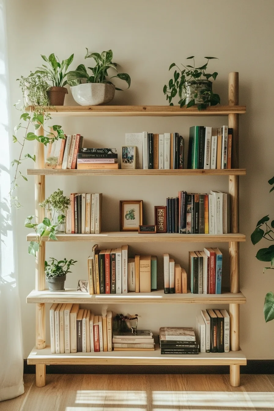 How to Build a DIY Bookshelf for Under $50 - Home Decor Tribe