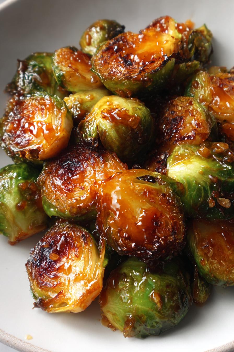 Irresistible Orange Maple Glazed Brussels Sprouts in 30 Minutes - Home ...
