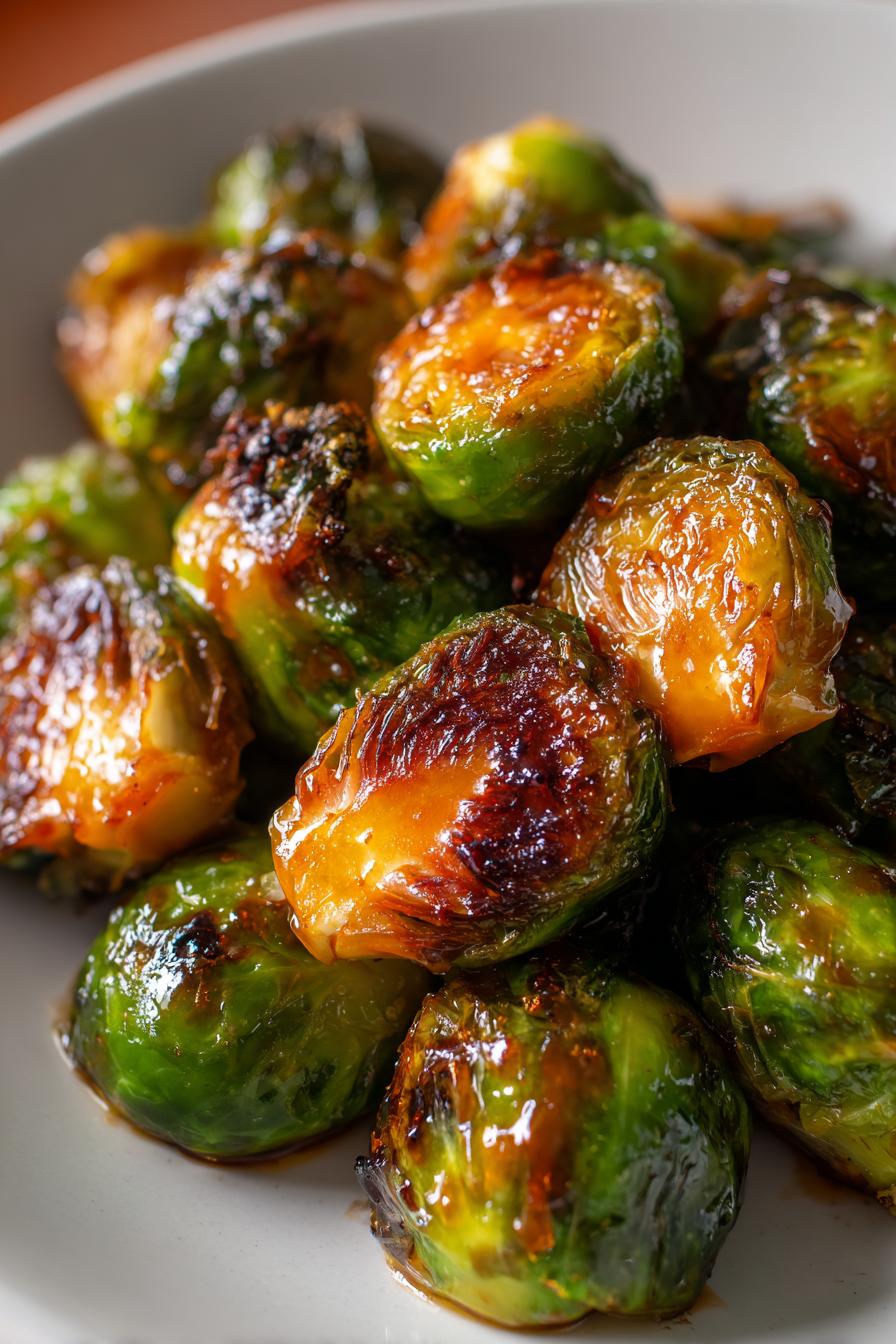 Irresistible Orange Maple Glazed Brussels Sprouts in 30 Minutes - Home ...