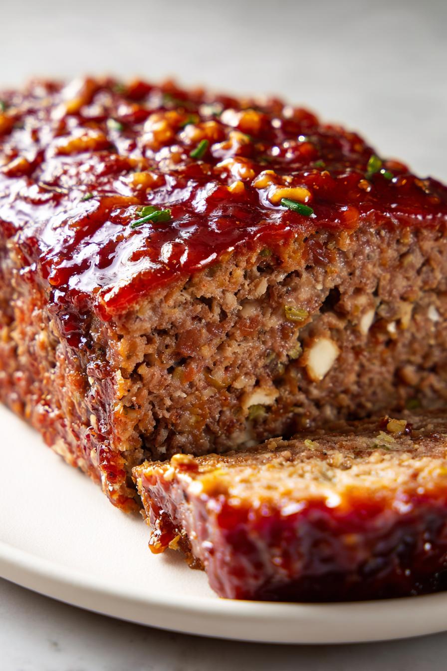 "Unforgettable Vintage Meatloaf with Sweet Spicy Glaze in 1 Hour ...