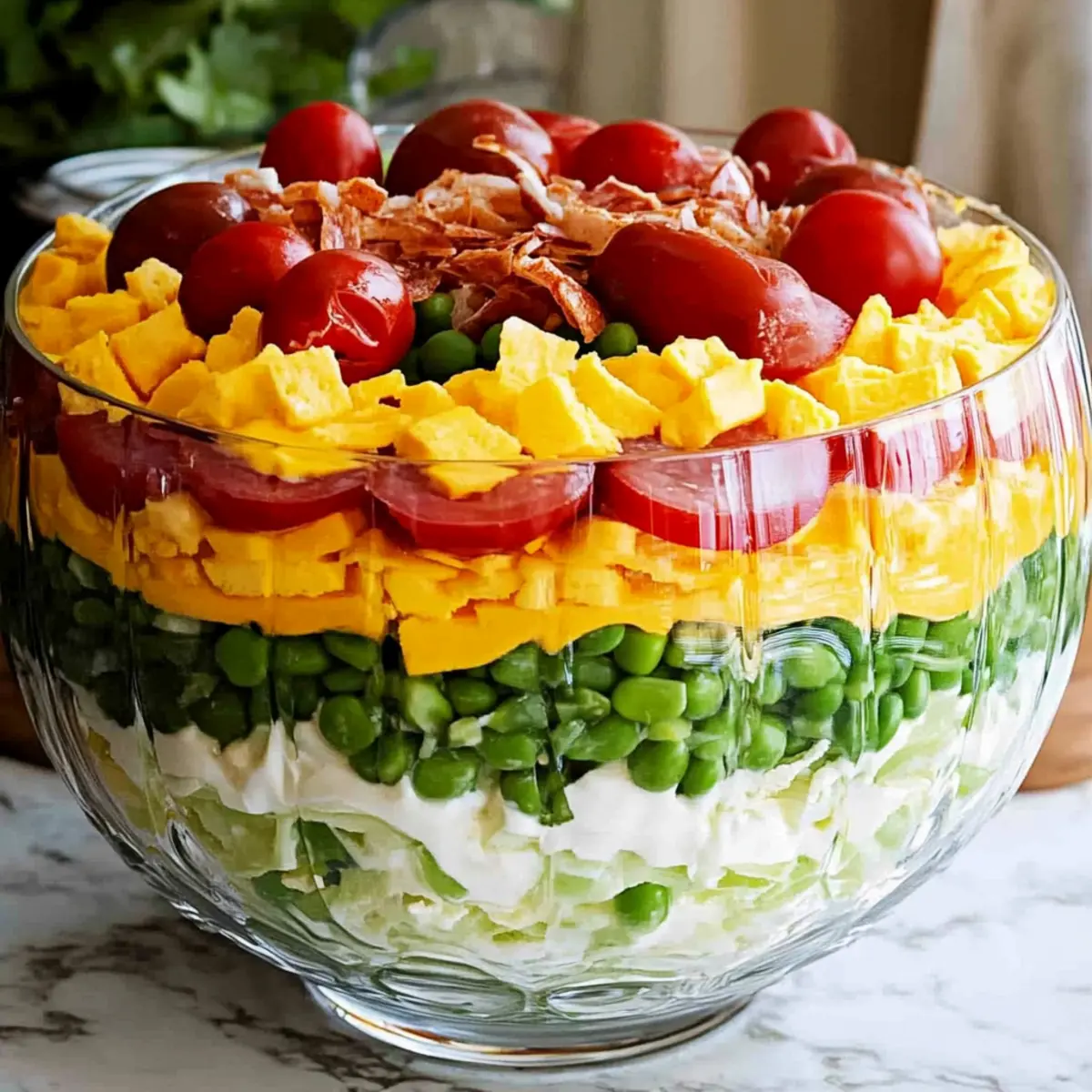 Ultimate Seven Layer Salad - Delicious & Easy Crowd-Pleaser